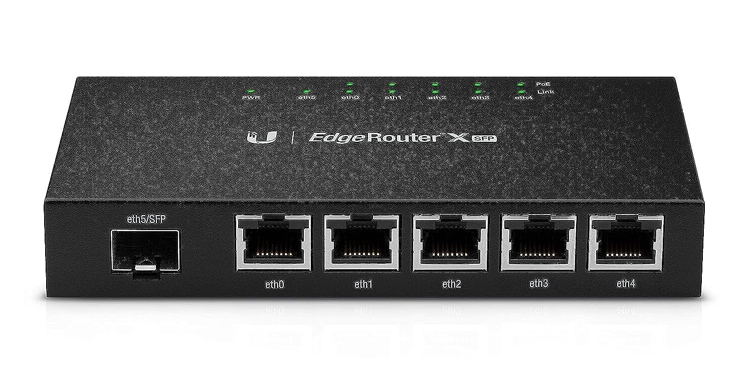 Ubiquiti EdgeRouter X SFP - Router - conmutador de 5 puertos - GigE