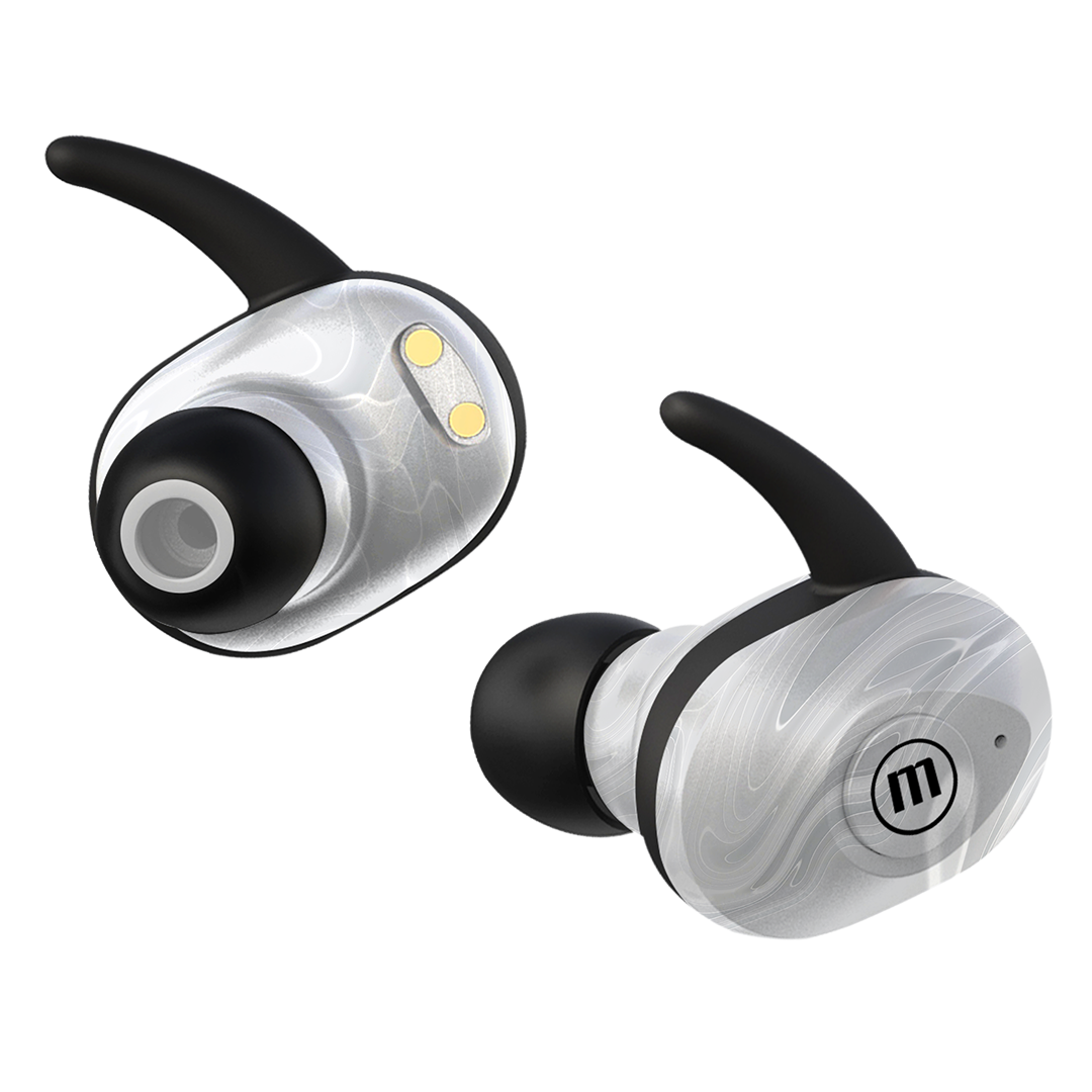 Eb-Btmini Bt Mini Duo Tws Earbuds White Marbol – Shopper Mall