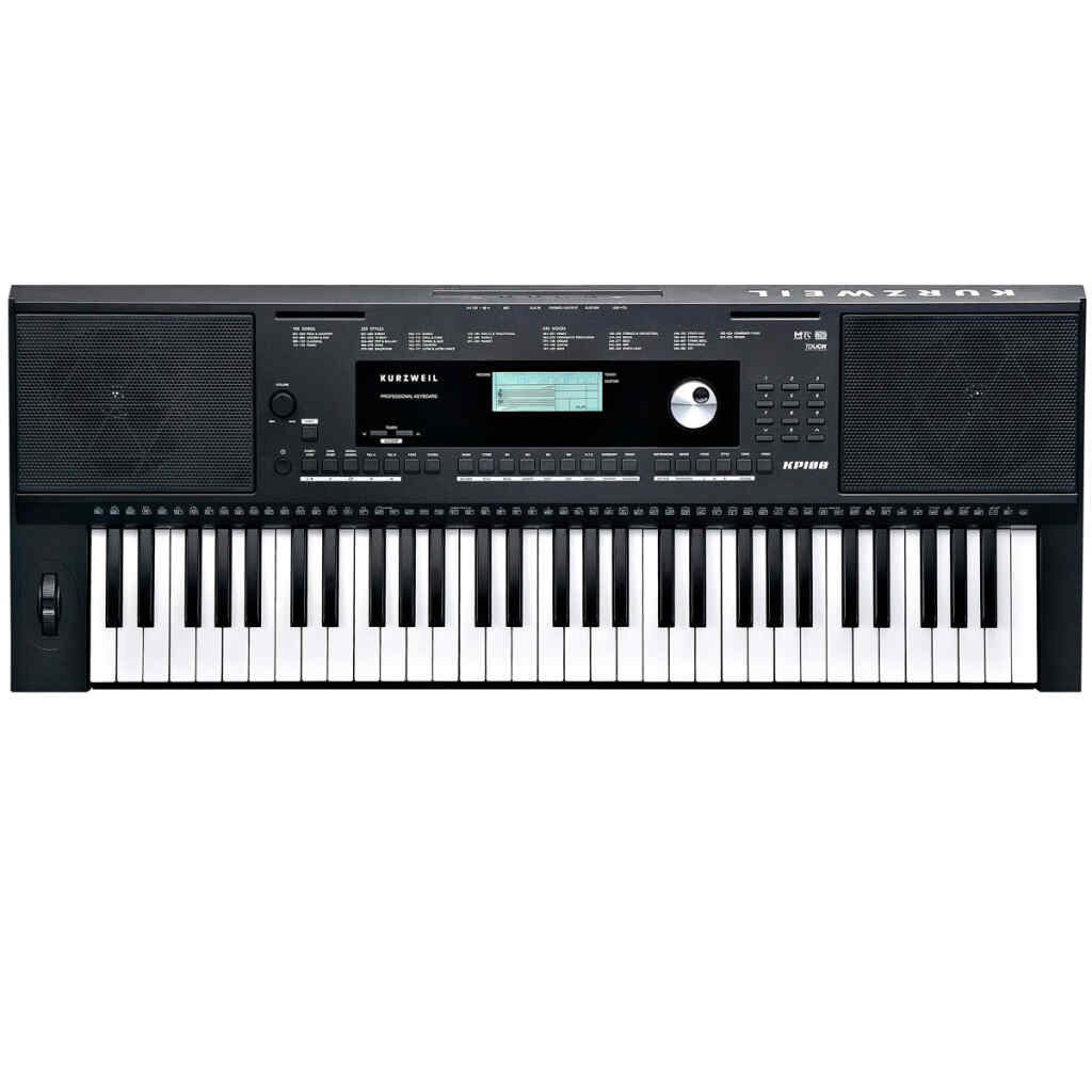 Teclado Portatil 61 Teclas E/S USB Midi 2 Bocinas, Negro | KURZWEIL ...
