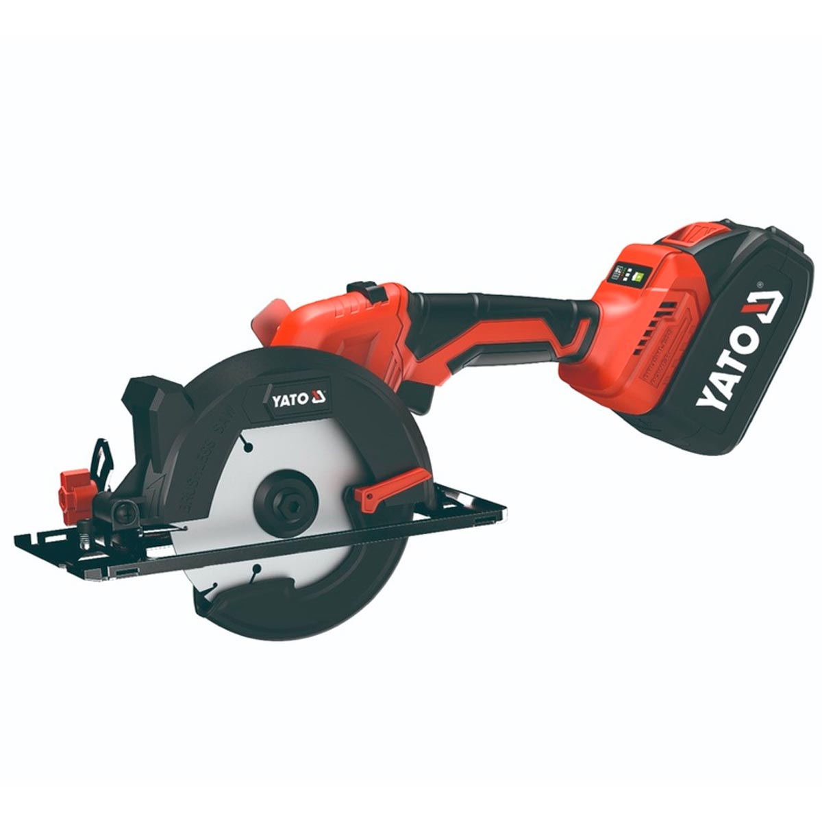 Sierra Circular De Mano Inalambrica 5 Plg, Brushless, 2X2Ah, 140Nm, Yt ...