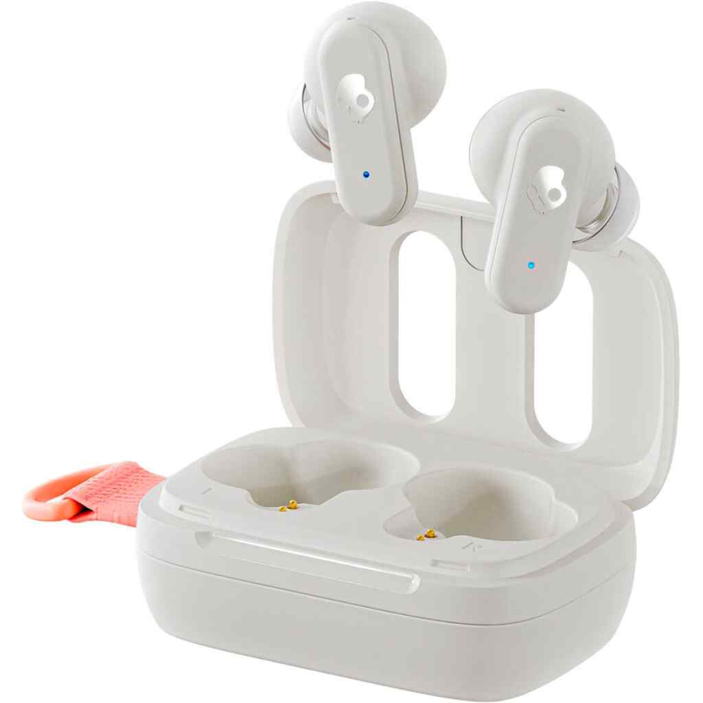 Audifonos Dime 3 True Wireless Bone Orange Glow | SKULLCANDY