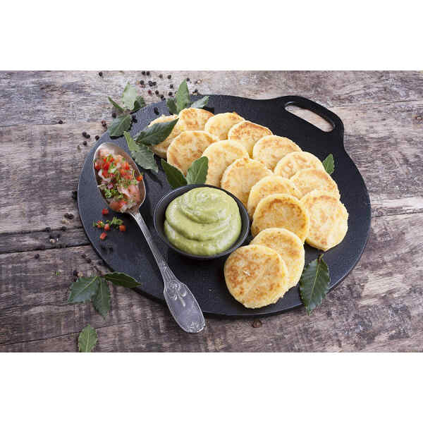 Comal de hierro fundido Crepe Pan, Dosa, Roti Tawa, Budare - VICTORIA