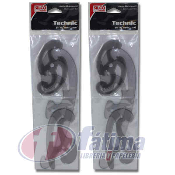 Accesorio Para Dibujo Maped/Silco Curva Francesas Plastica, Humo X 1