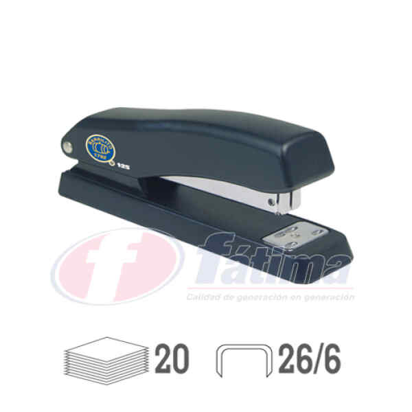 Engrapadoraconvencional Acme 125 Mediana Plastica Media Tira, Negro X 1 ...