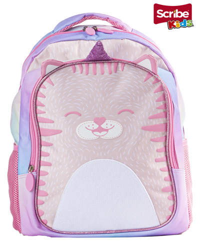 Mochila Scribe Kids Niñas 16.5" Cat, Varios X 1