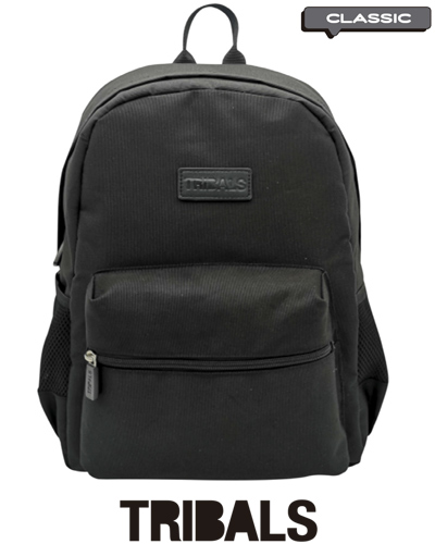 Mochila Scribe Tribals Basic Classic, Negro X 1