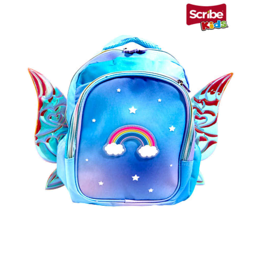Mochila Scribe Kids Niña 13″ Hada, Azul Celeste X 1 – Shopper Mall