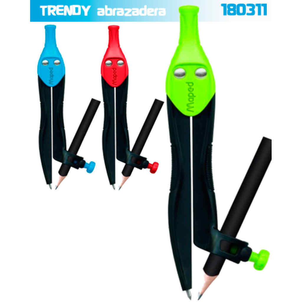 Compas Maped 180311 Trendy Escolar, Surtidos X 1