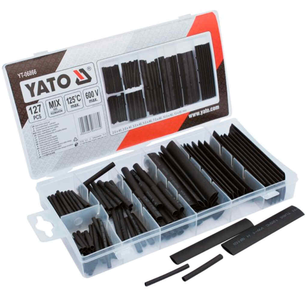 Tubo Termorectratil 127pcs | YT-06866 - YATO