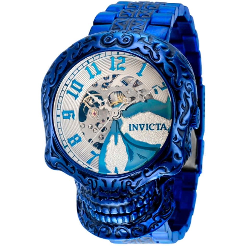 Reloj Artist Calavera Azul y Blanco | INVICTA
