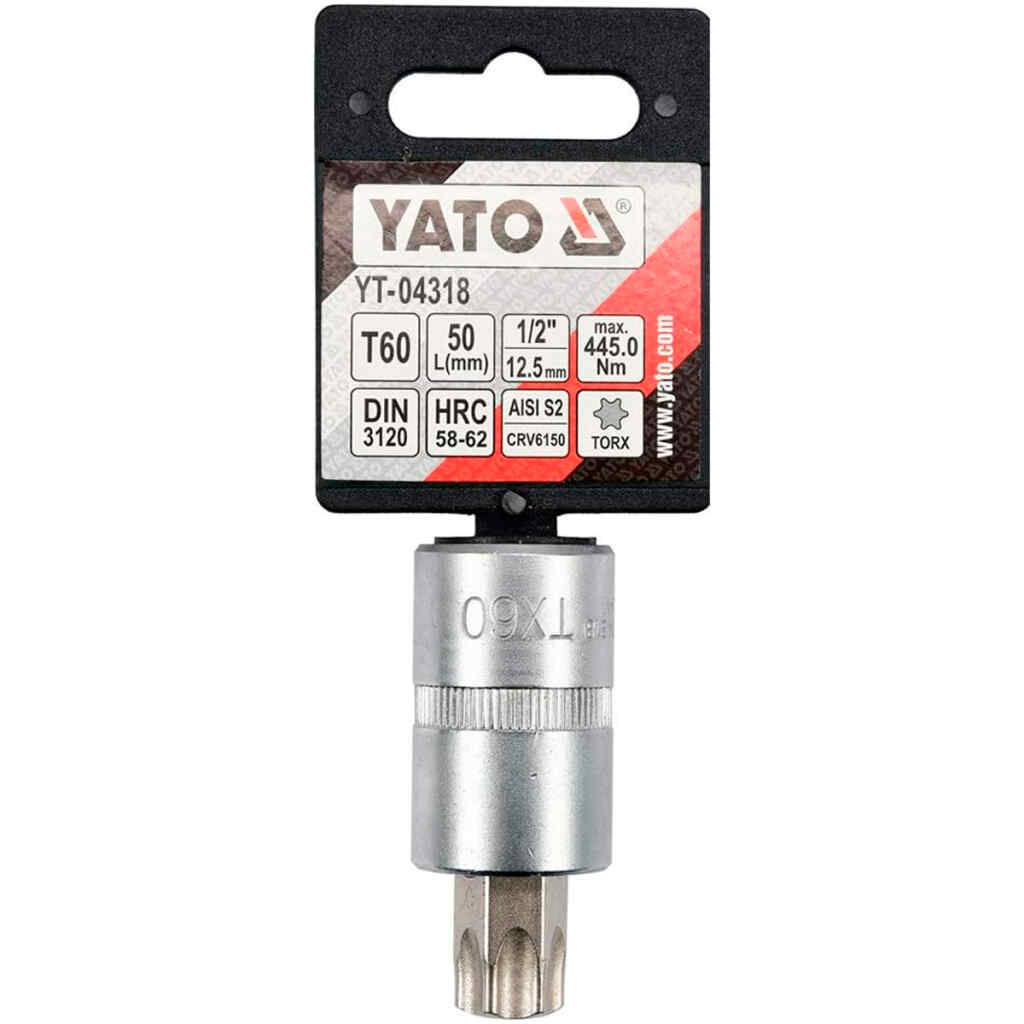 Copa Torx Corta Raiz de 1/2 T60 | YATO – Shopper Mall