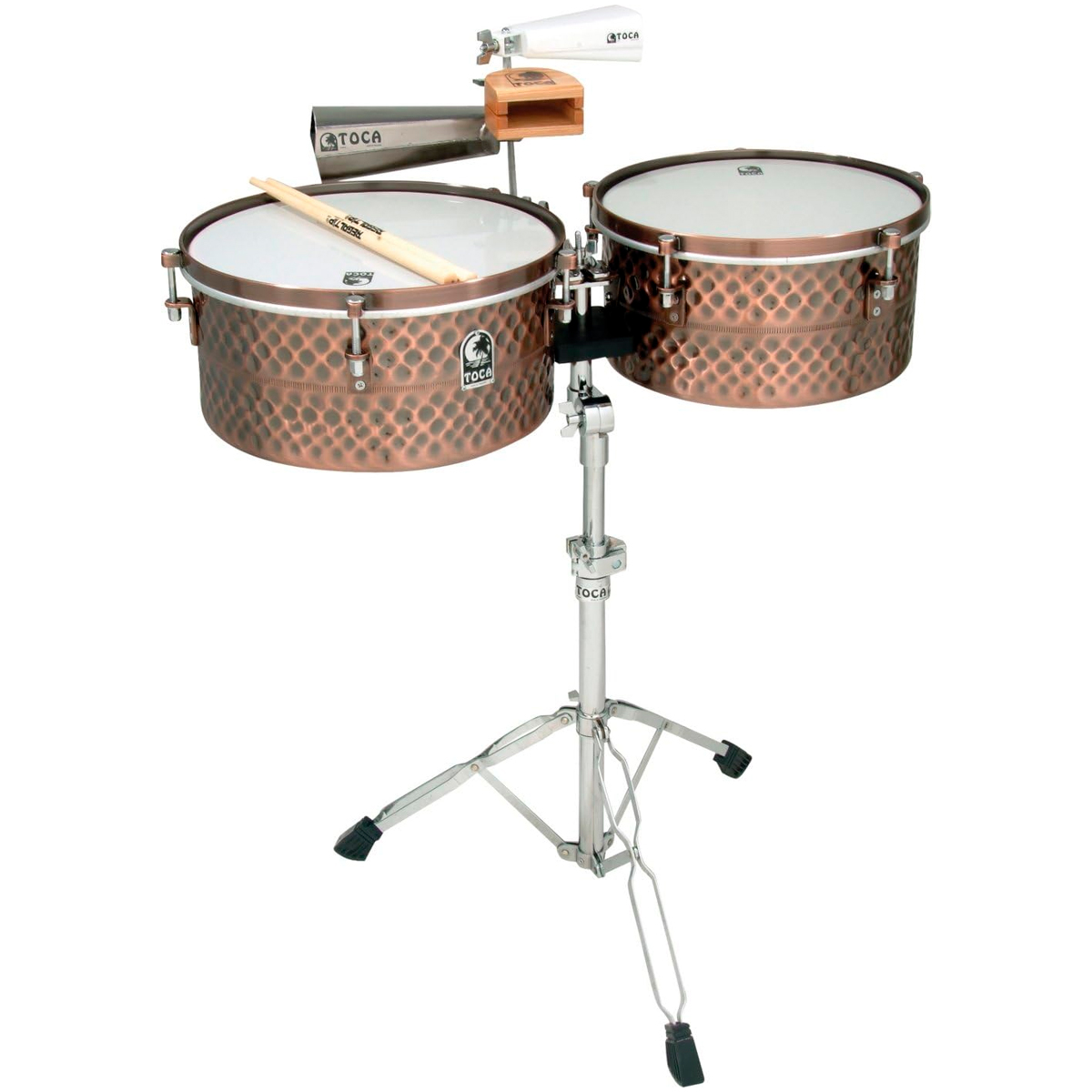 Timbales Pro Line TPT1415-BC 14 15 W/ST BC | TOCA – Shopper Mall