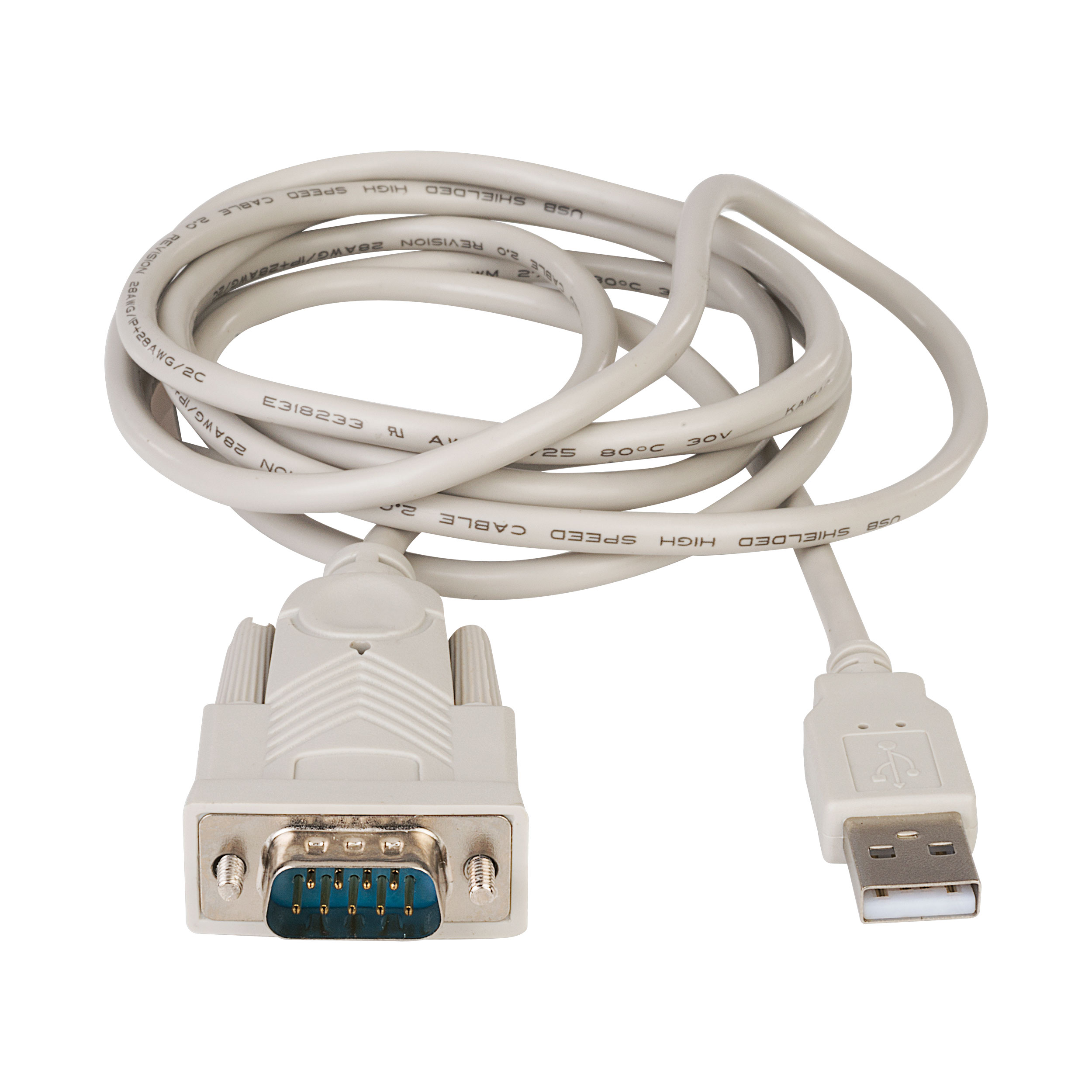 Adaptador Usb A Serial Db9 De 1.8M C/Software