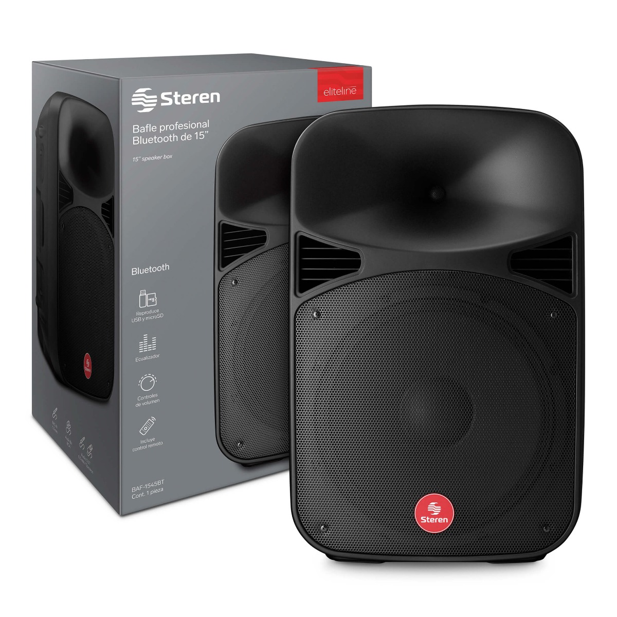 Bafle Profesional Bluetooth De 15, 2800 Wpmpo