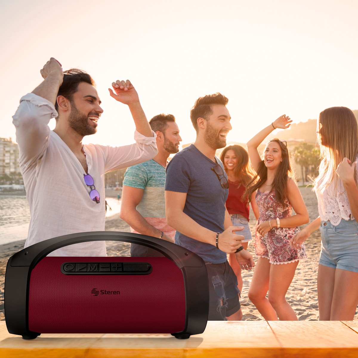 Bocina Bluetooth Boombox Tws – Shopper Mall