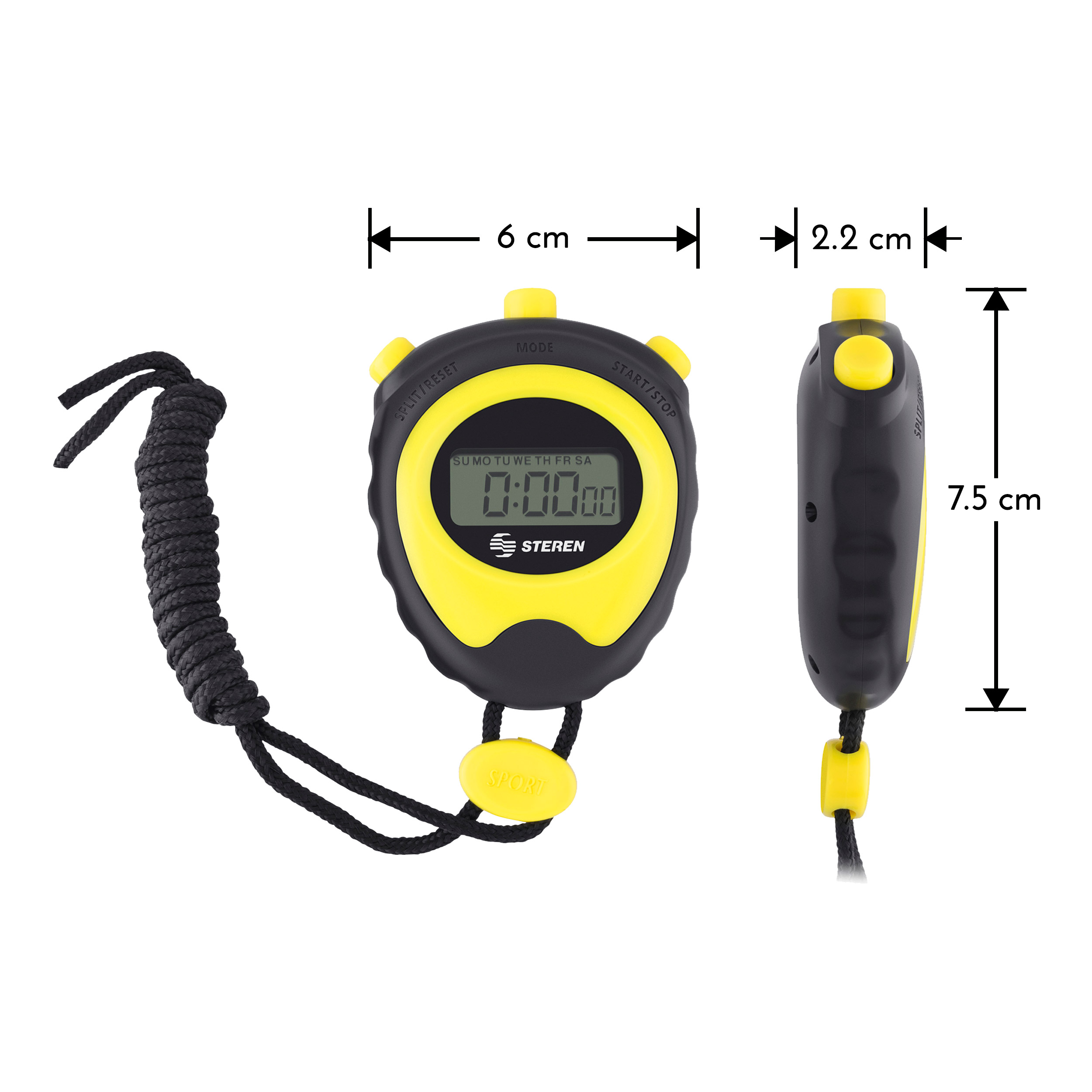 Reloj Cronometro Resistente Al Agua