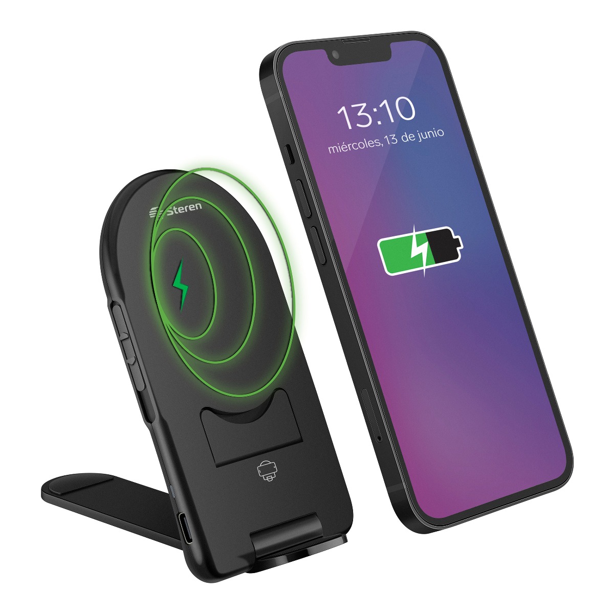 Cargador Inalambrico Qi 15W