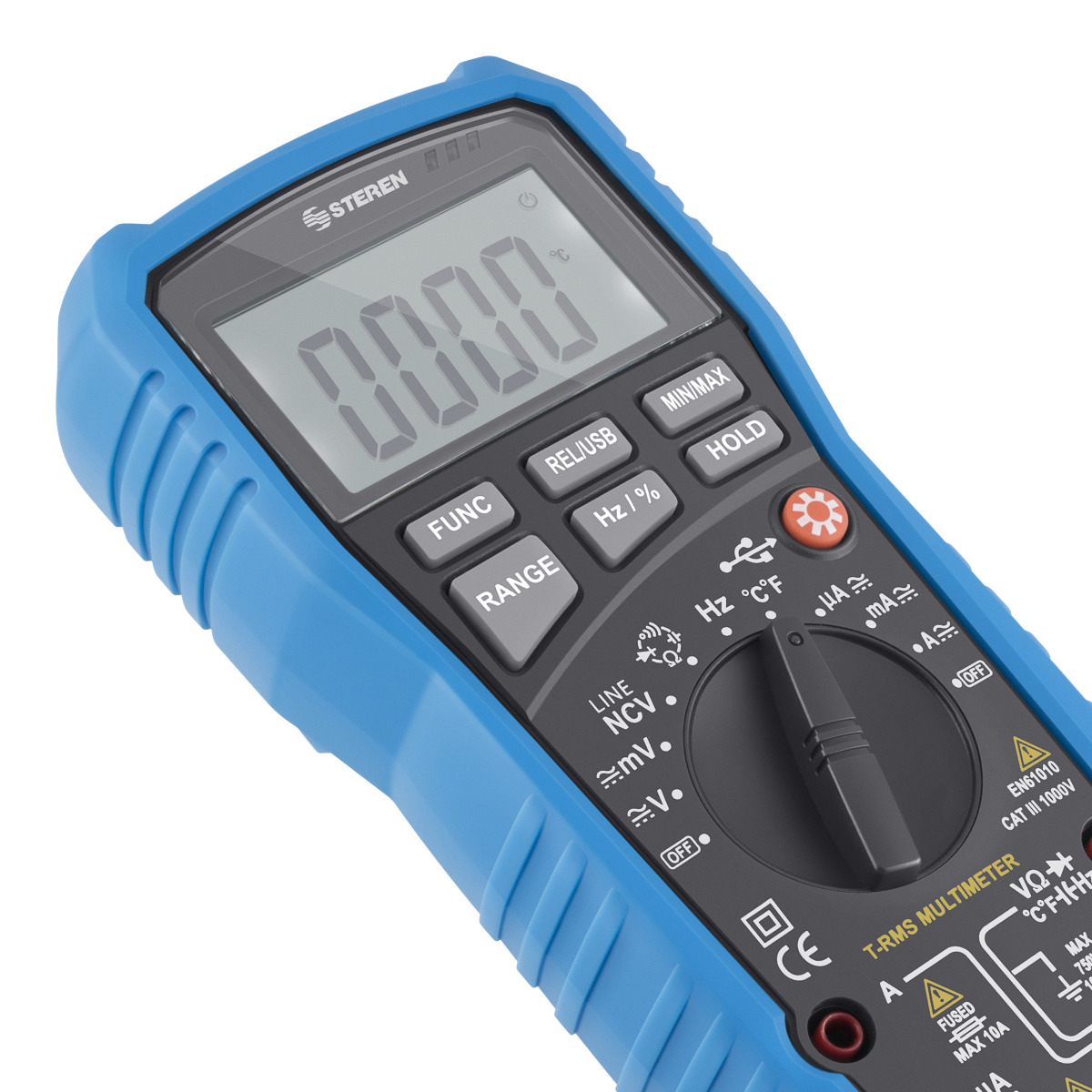 Multimetro Profesional Auto-Rango Usb