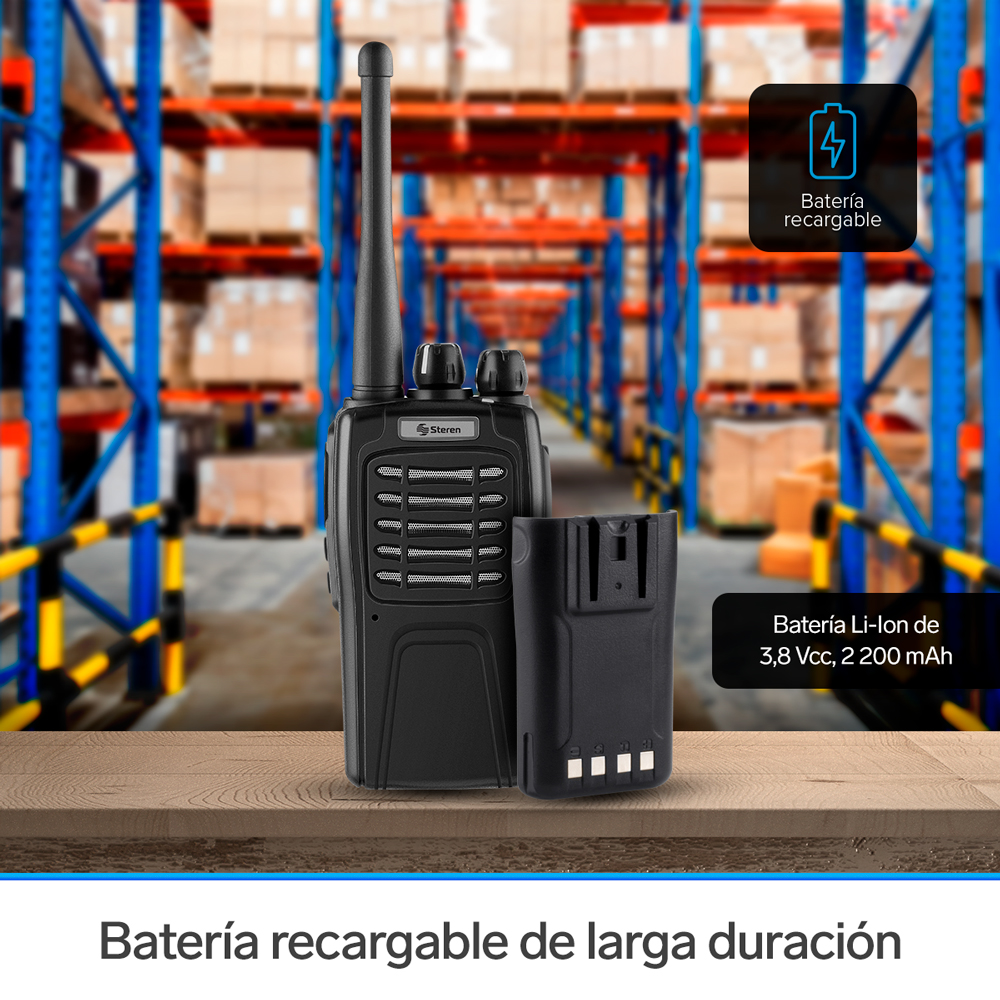 Radio Portatil Profesional De Largo Alcance 3W