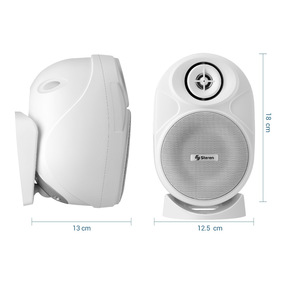 Juego De 2 Bocinas Pasivas De 2 Vias 200 W Pmpo