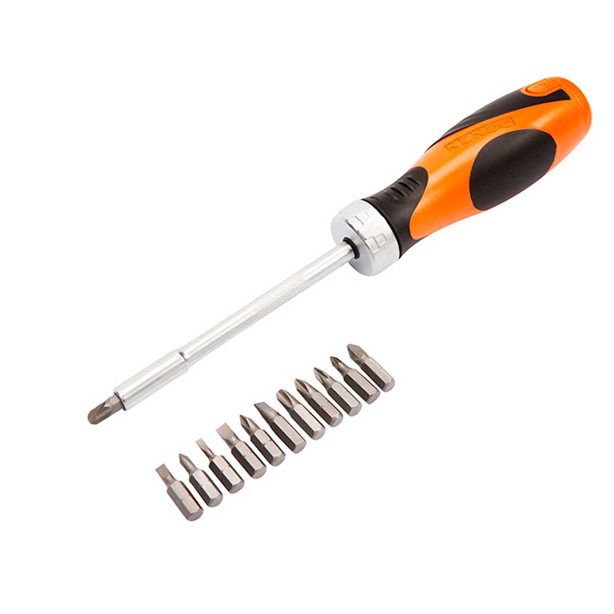 Desarmador con Puntas Intercambiables 13pcs | 20016 - KENDO
