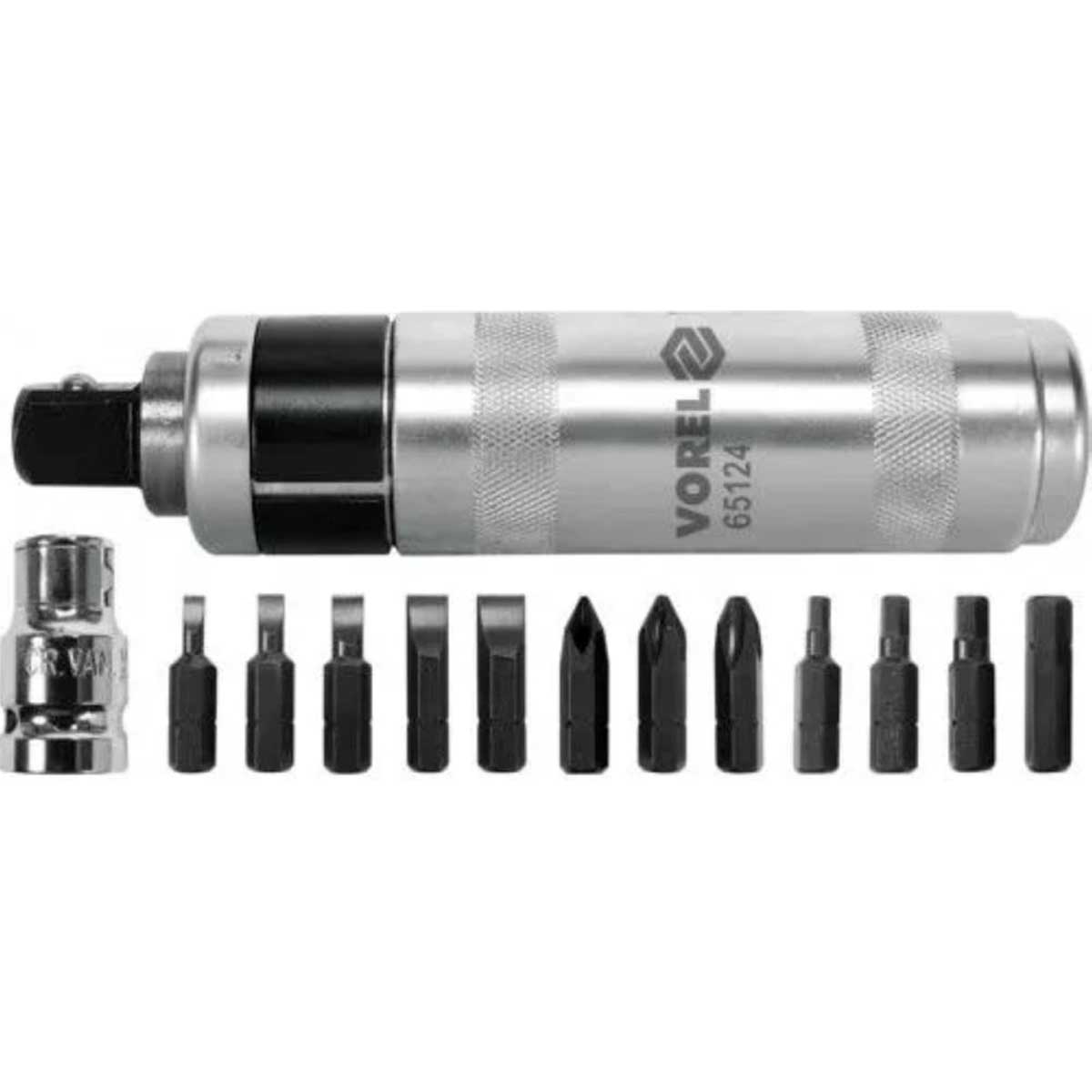 Desarmador De Impacto 14 Pcs Vorel 65124