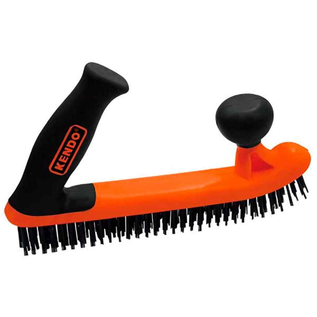 Cepillo Rectangular Grip, 5 filas con Mango Plastico | 31401 – KENDO ...