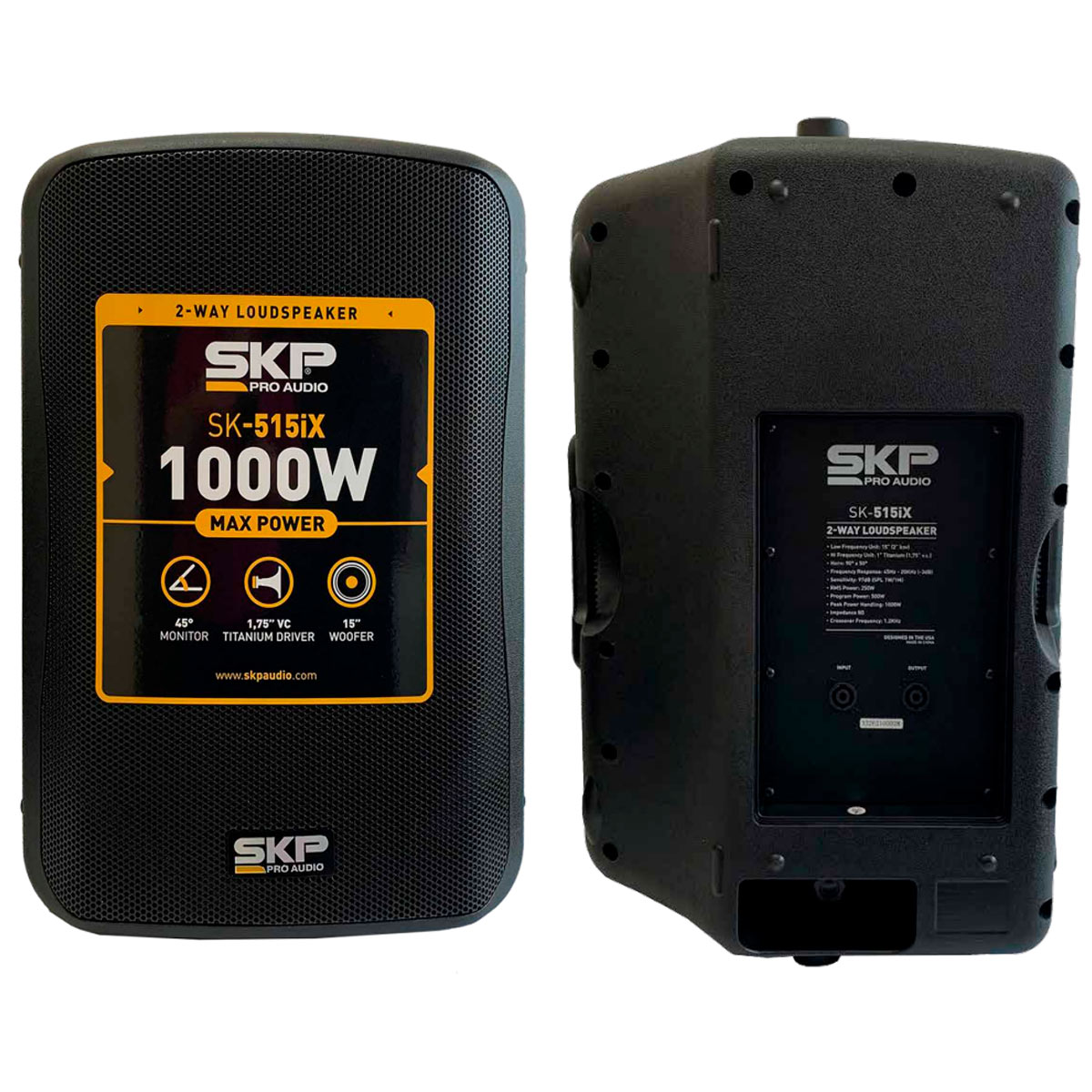 Bocina 15plg. Pasiva 1000W 8 OHMS | SKP