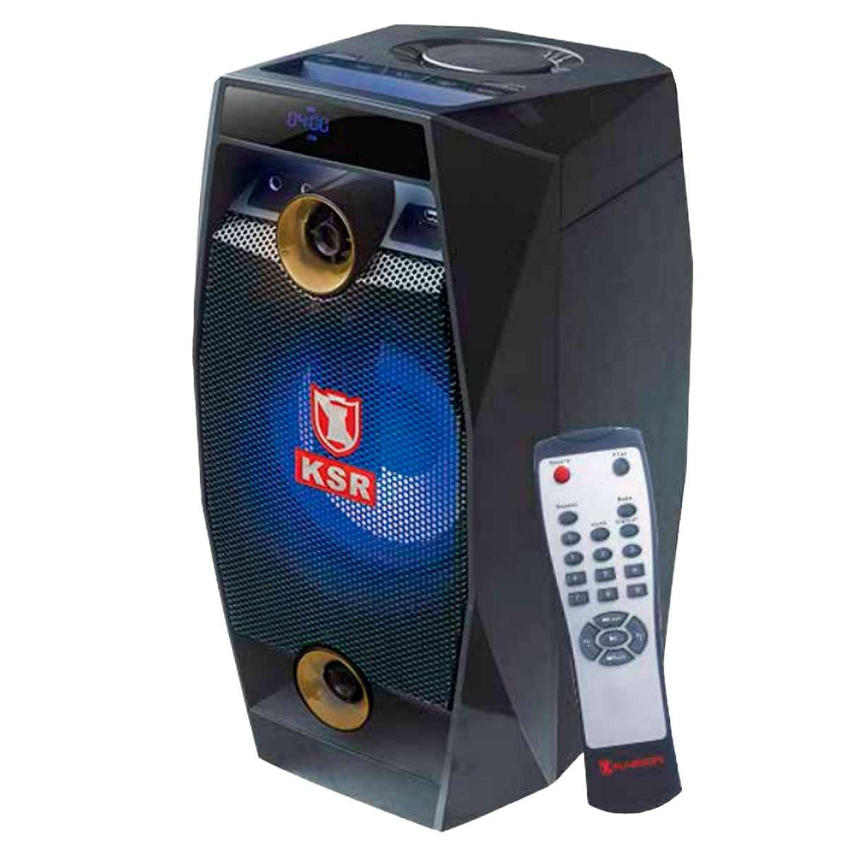 Bocina Recargable 8plg. C/ /FM/BT, Karaoke USB/SD | KAISER