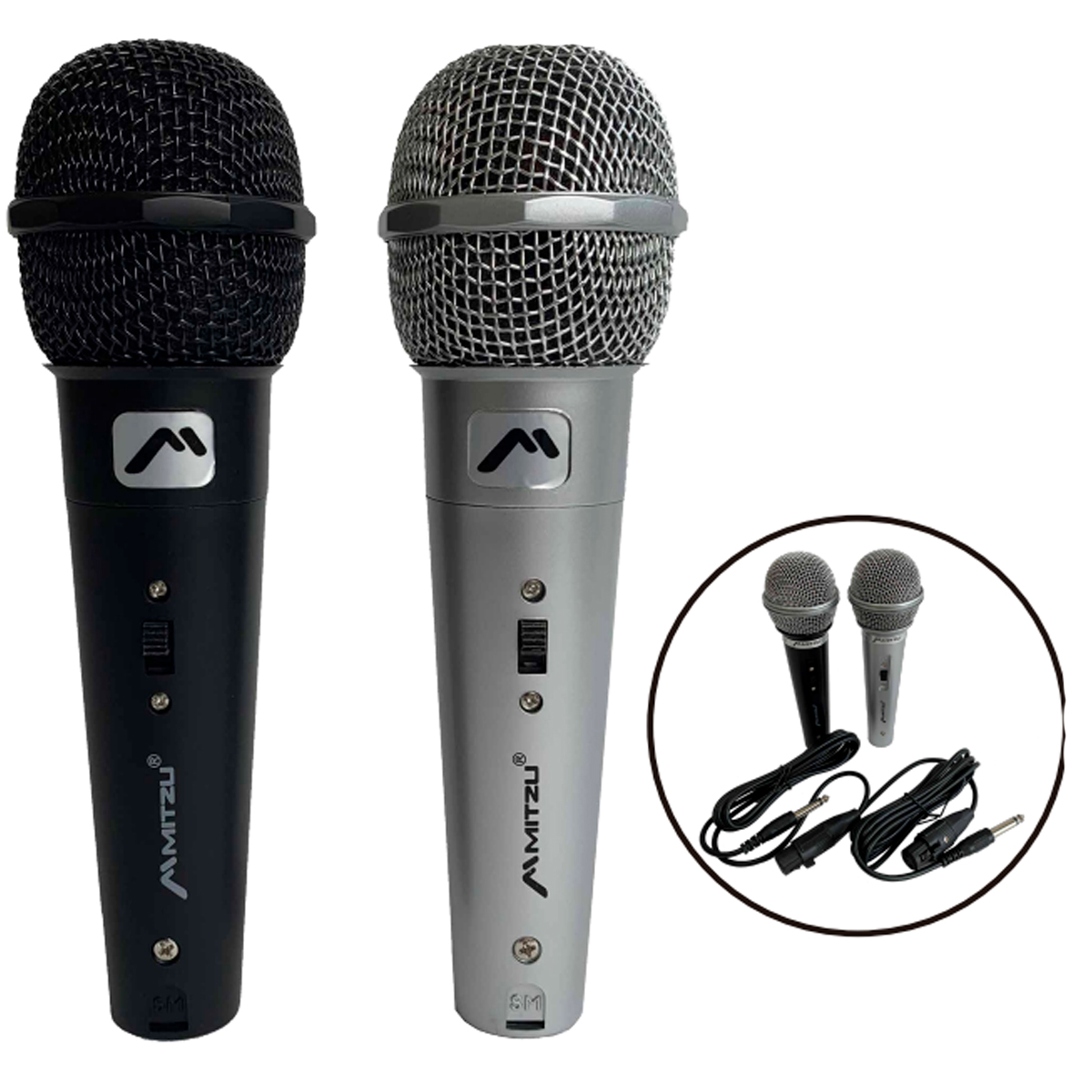 Set de Micrfonos Doble | M-12-1925 - MITZU