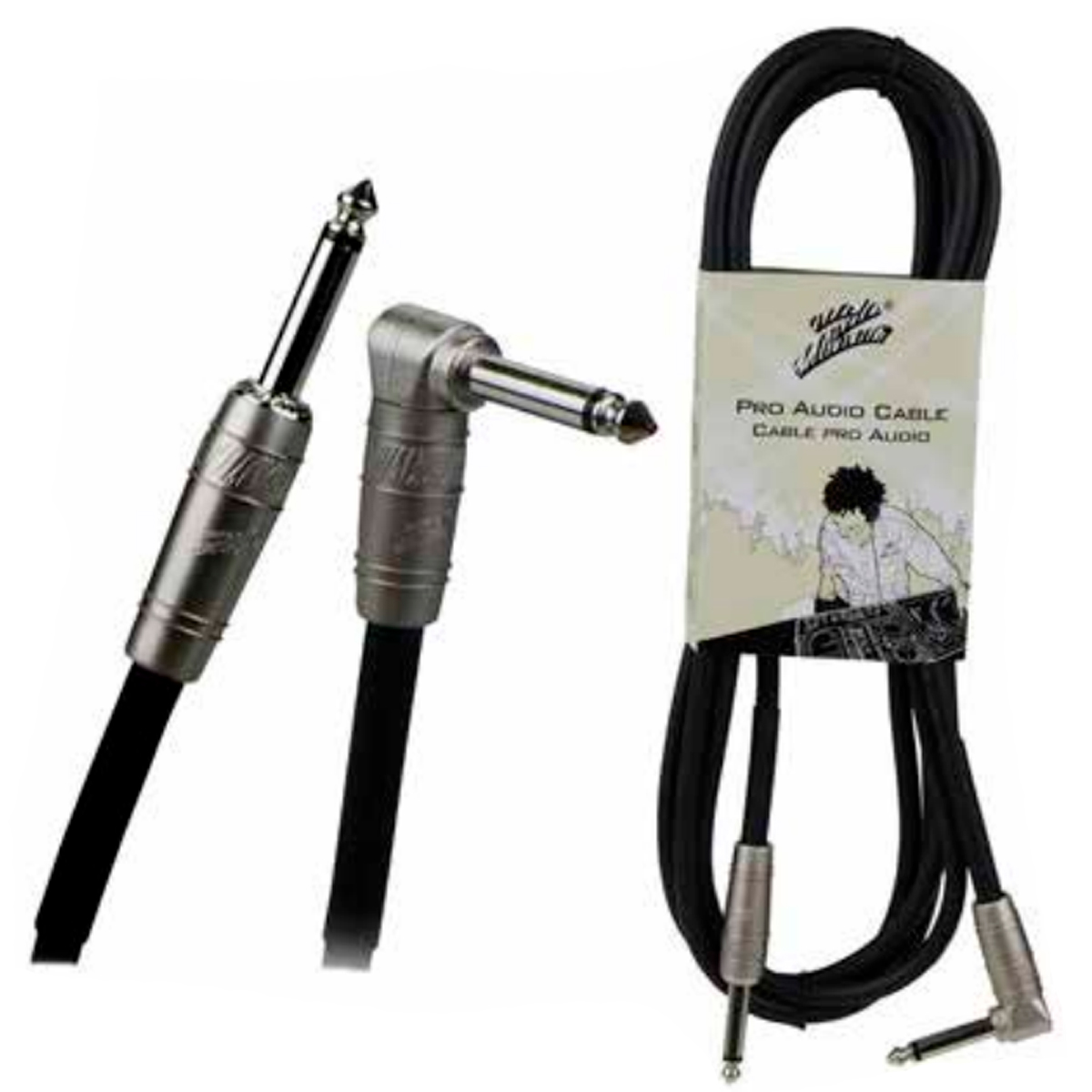 Cable para Instrumento Plug 1/4 a 1/4 Mono Cal. 20 | ZICP-201414R-10 ...