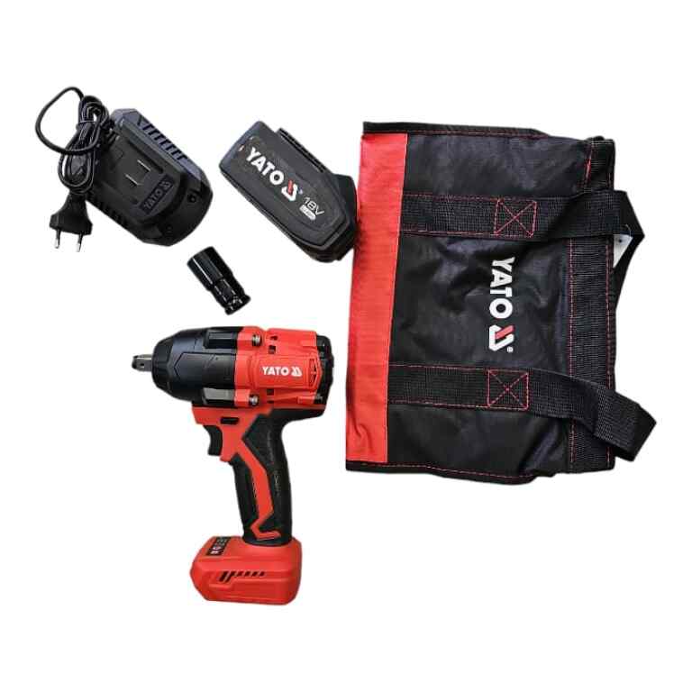 Pistola De Impacto Inalambrica Brushless 1/2, 850Nm, 4Ah Yt-8277935 – Shopper Mall