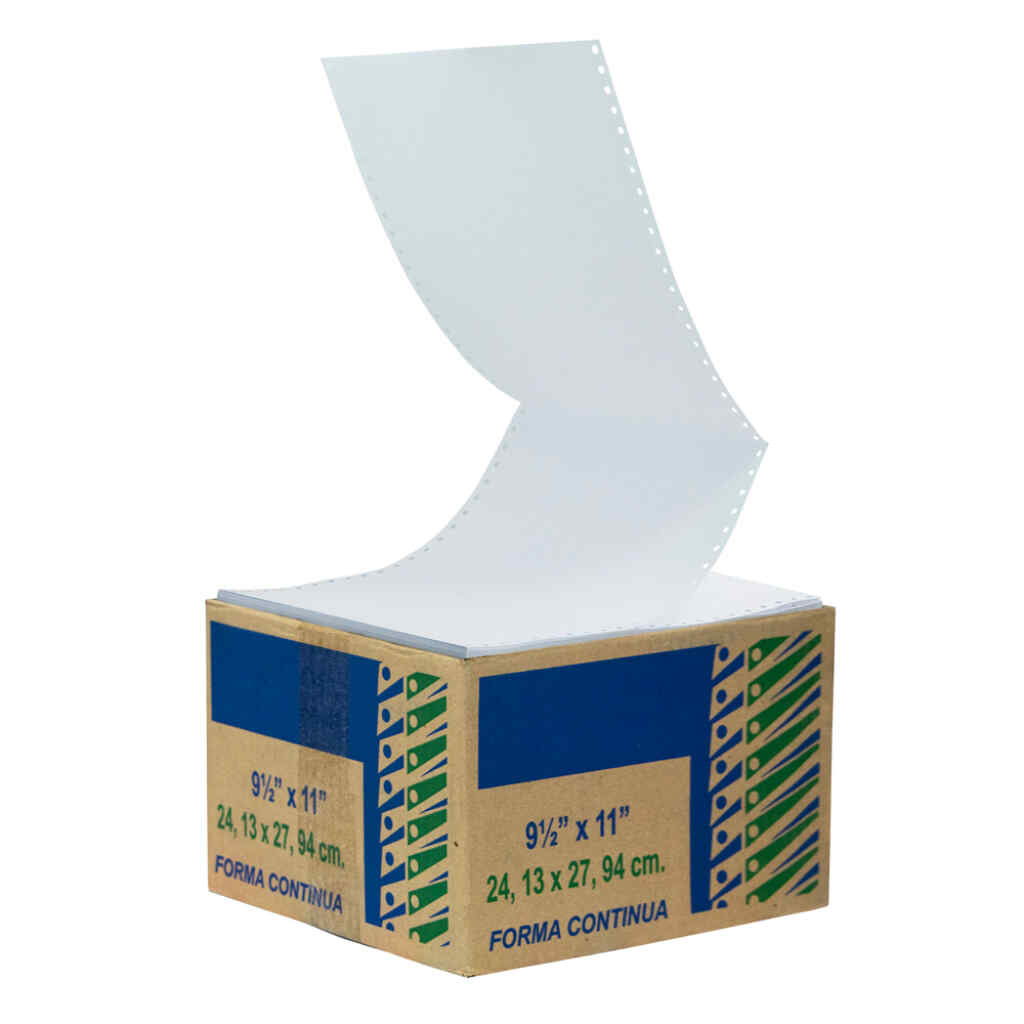 Papel Continuo Pcform 3011 Cx1800H. Carta 1 Parte – Shopper Mall