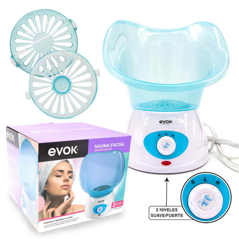 Sauna o vaporizador facial con - EVOK