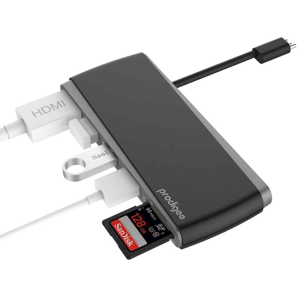 Adaptador Multi Hub USB-C Multipuertos | Prodigee