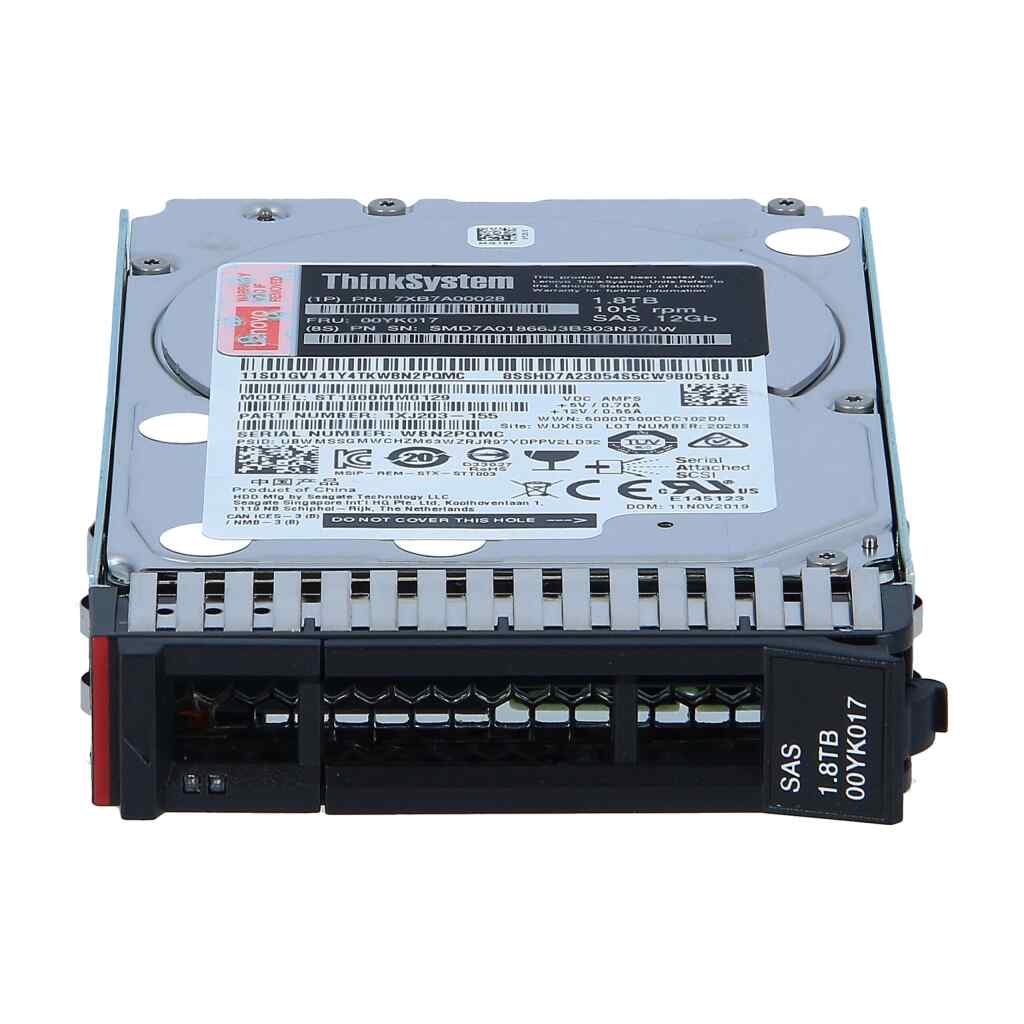 Thinksystem 2.5" 1.8Tb 10K Sas 12Gb Hot