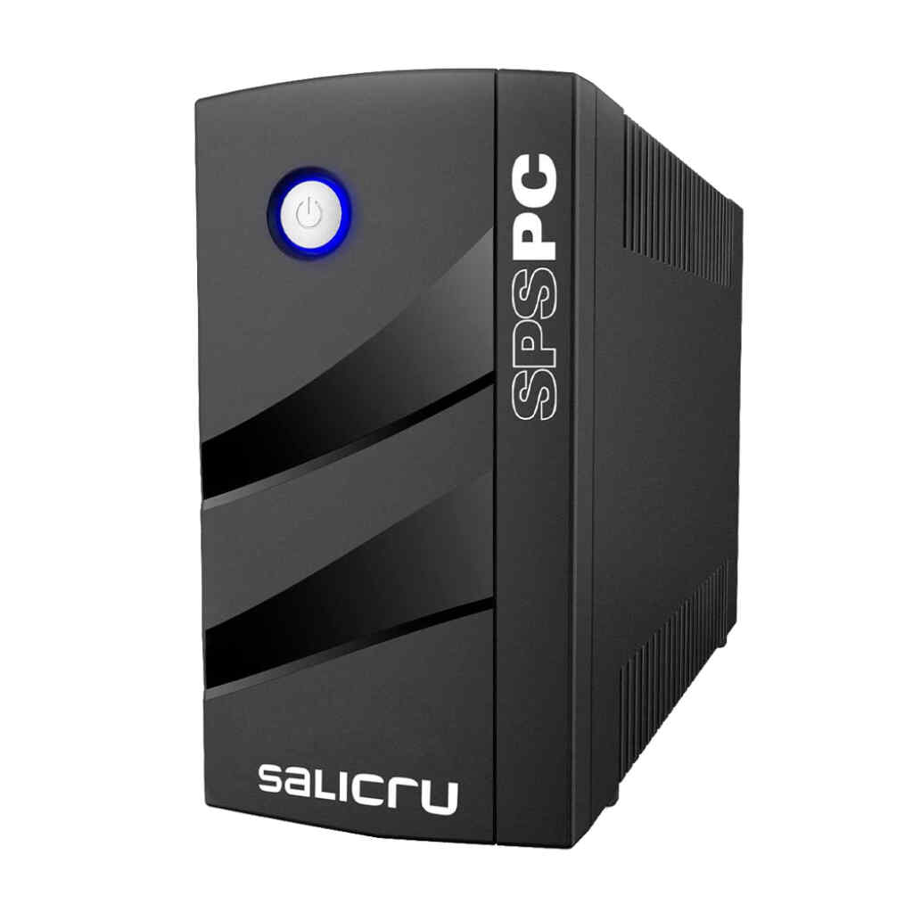 ups salicru 600va 6 tomas, interactivo