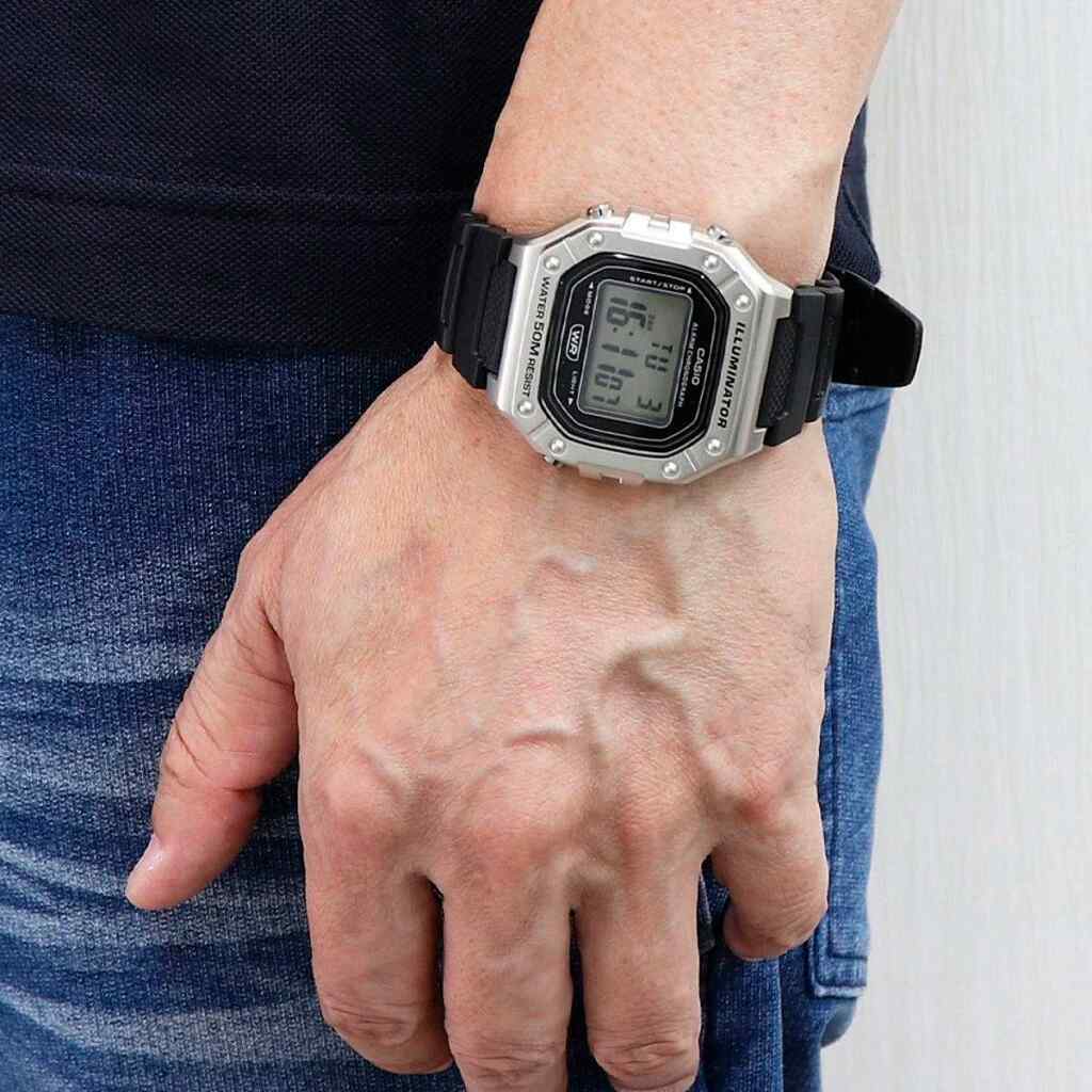 Reloj Illuminator WR50M W-218HM-7AVDF | CASIO - Shopper Mall